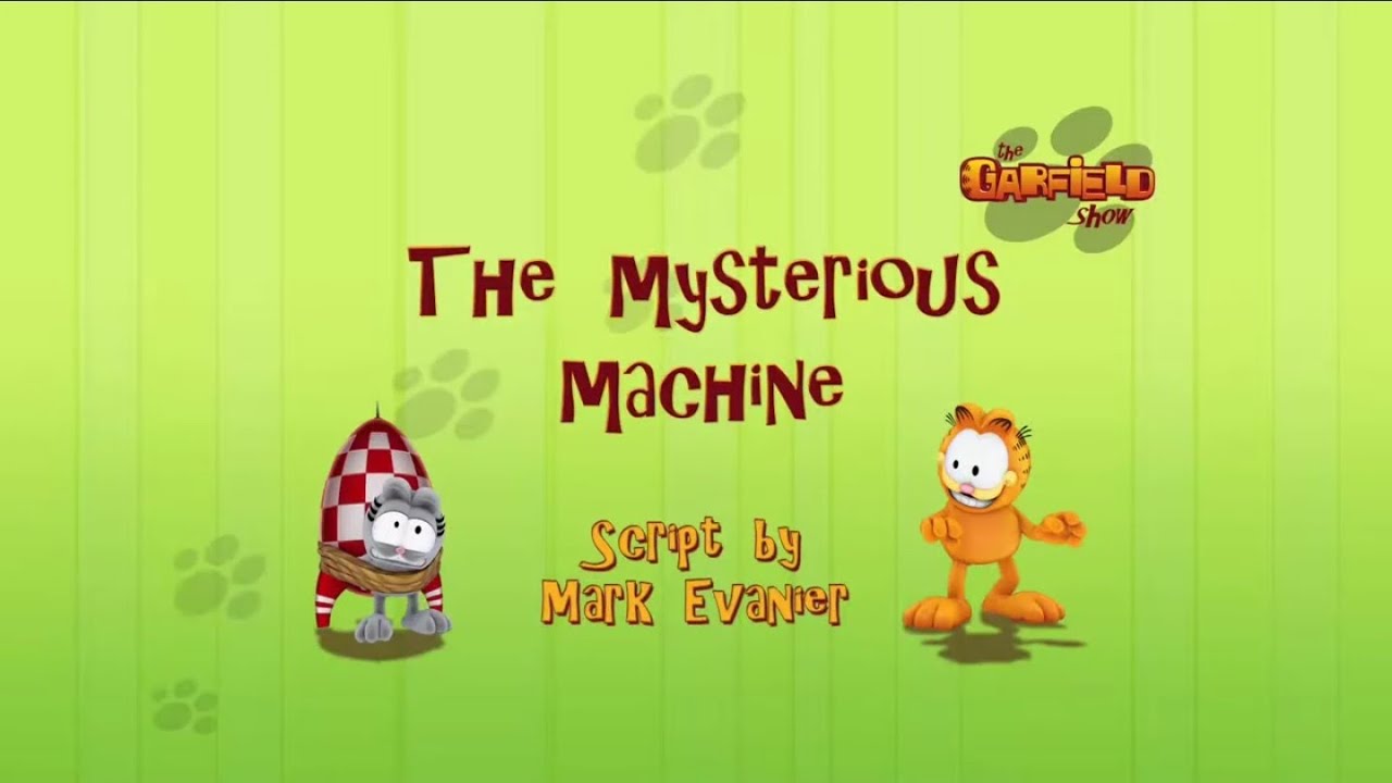 The Garfield Show | EP145 - The mysterious machine - YouTube