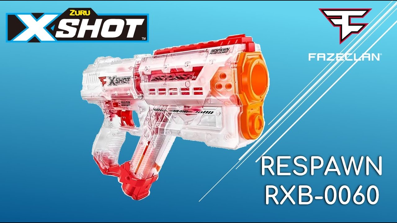 [REVIEW] Zuru X-Shot FaZe Clan Respawn RXB-0060 | Extreme Quality ...