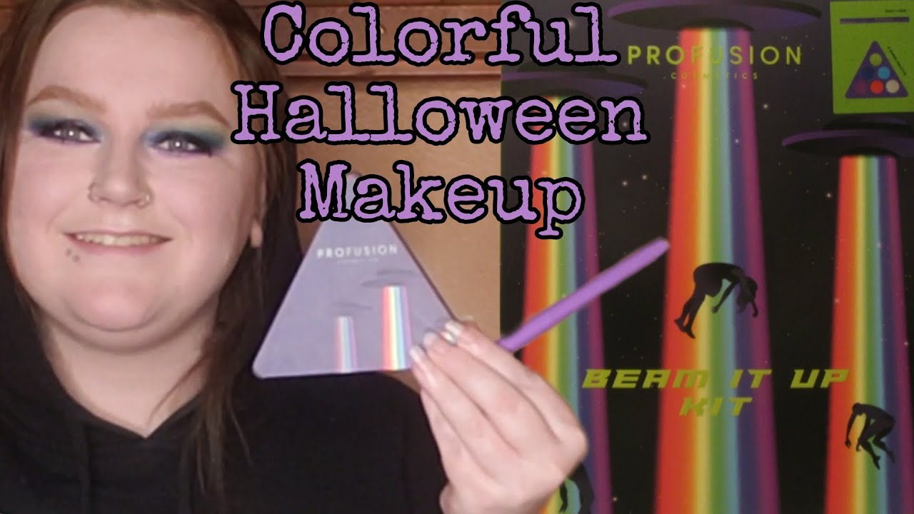 Profusion UFO Beam It Up Kit Makeup Tutorial | HALLOWEEN MAKEUP 2022 ...