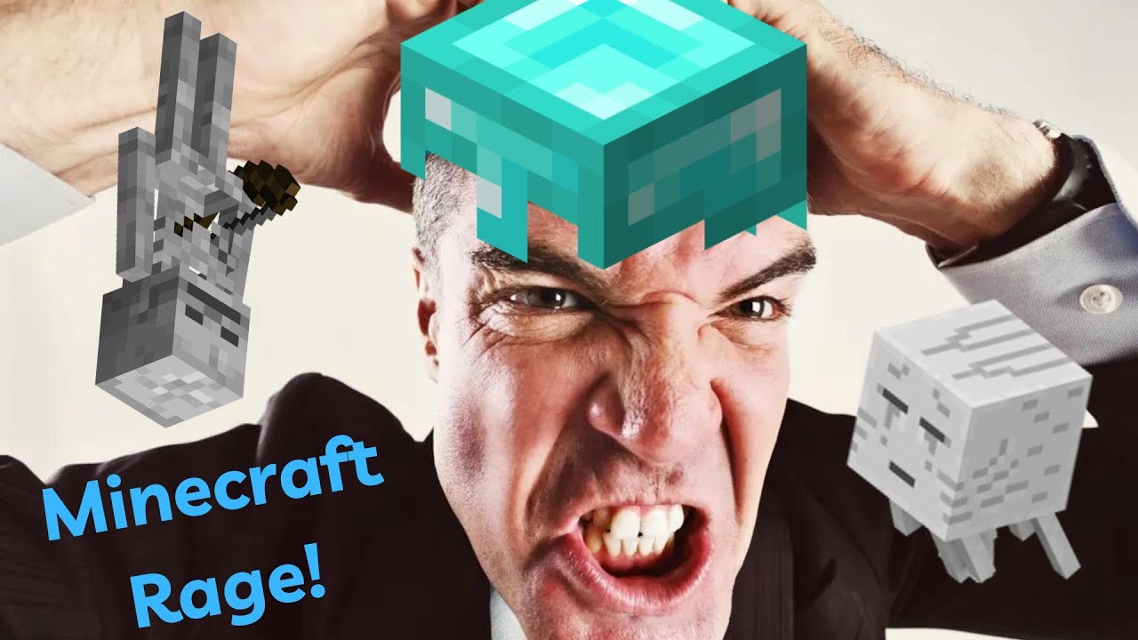 2 Week Phase Minecraft Rage! (Also I'm Trash) - YouTube
