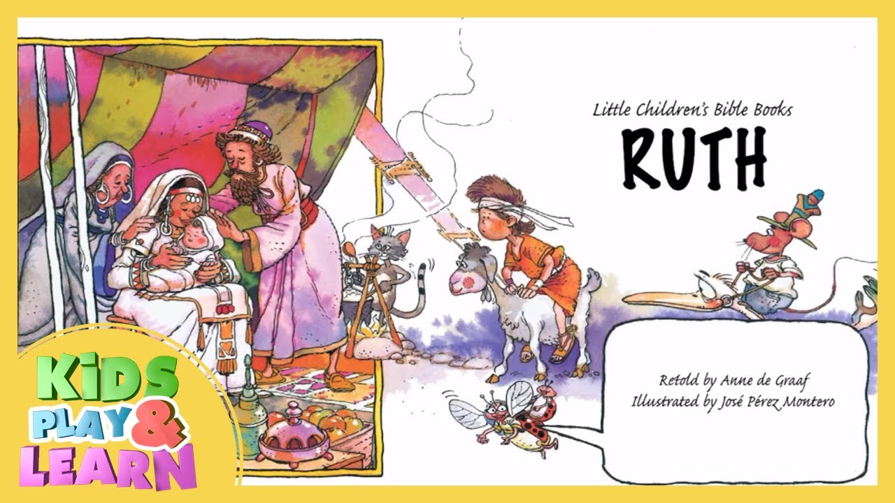 Story of RUTH - Little Children's Bible Books - Bible For Kids - YouTube