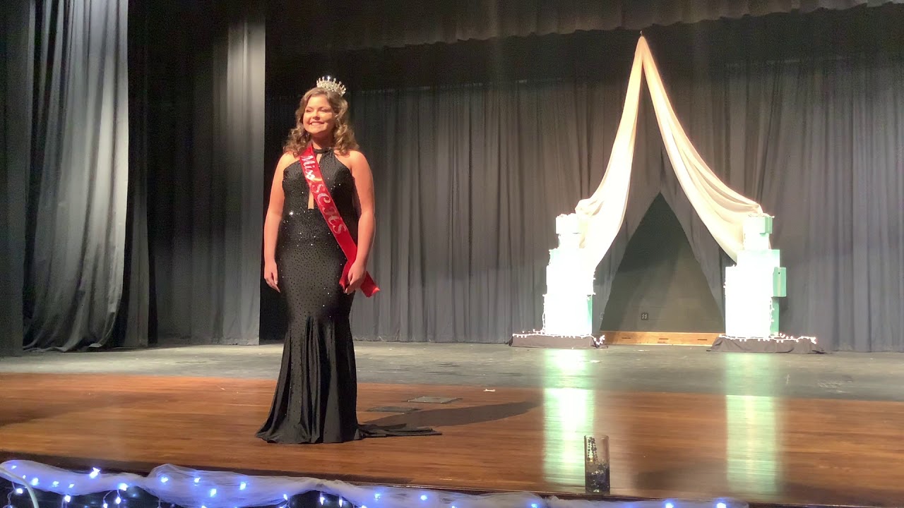 Stephens county high school pageant 2021 - YouTube
