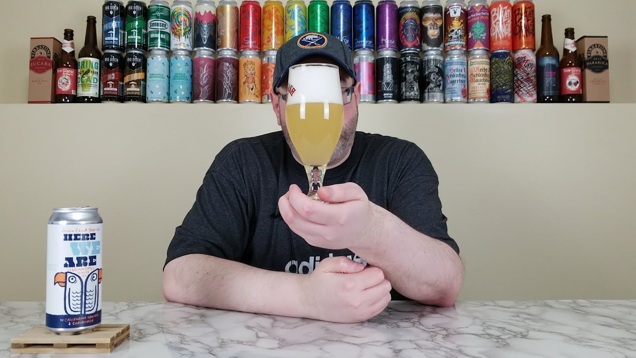 Here We Are (Belgian-Style White Ale) | Green Cheek Beer Company | Beer ...