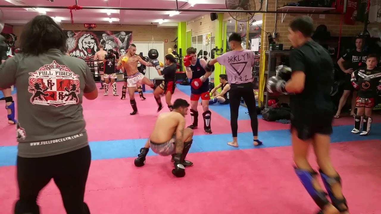 FFG Full Force Gym Blacktown Sydney Australia Sparring - YouTube