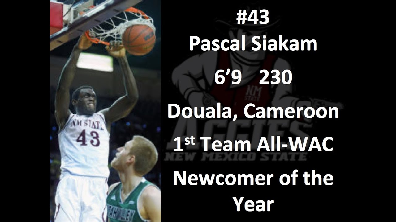 Pascal Siakam Freshman Year Highlight - YouTube