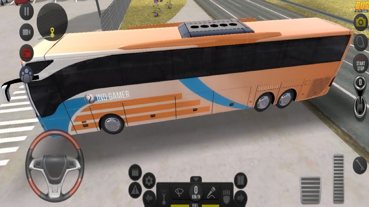 BUS SIMULATOR ULTIMATE | MERCE-BENZ TRAVEGO 17SHD BUS MODE GAMEPLAY ...