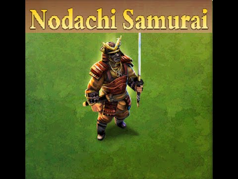 DomiNations - Nodachi Samurai (Japanese Gunpowder Age Troop) - YouTube
