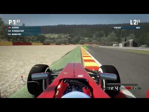 F1 2012 (PS3) gameplay
