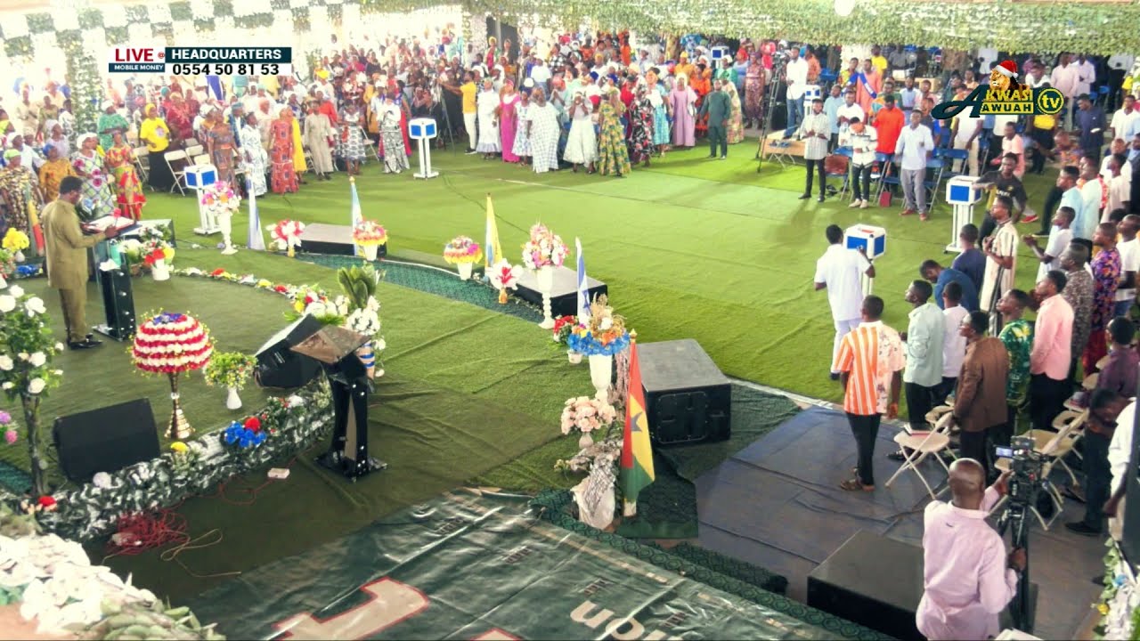 SUNDAY CHURCH SERVICE @HEADQUARTERS BY EVG. AKWASI AWUAH 31ST AUG 2025 ...