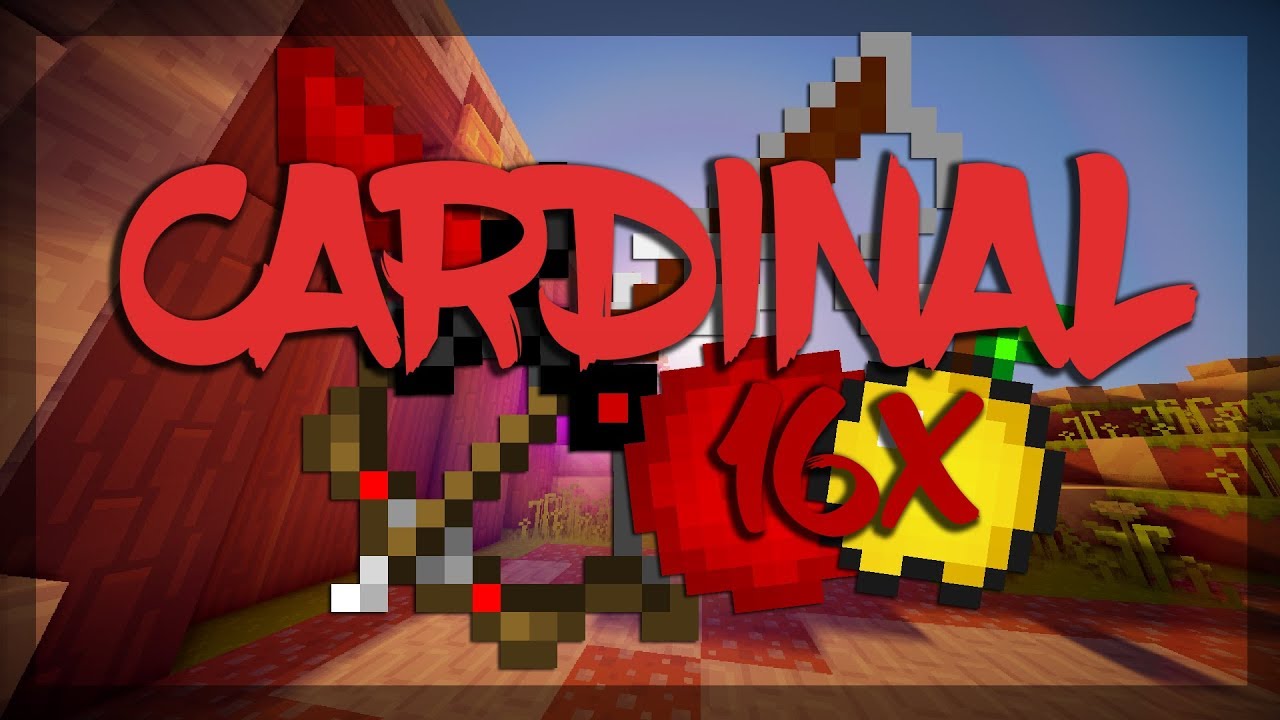 Cardinal 16x FPS Pack Release - Minecraft PvP Texture Pack 1.7 - 1.8 ...