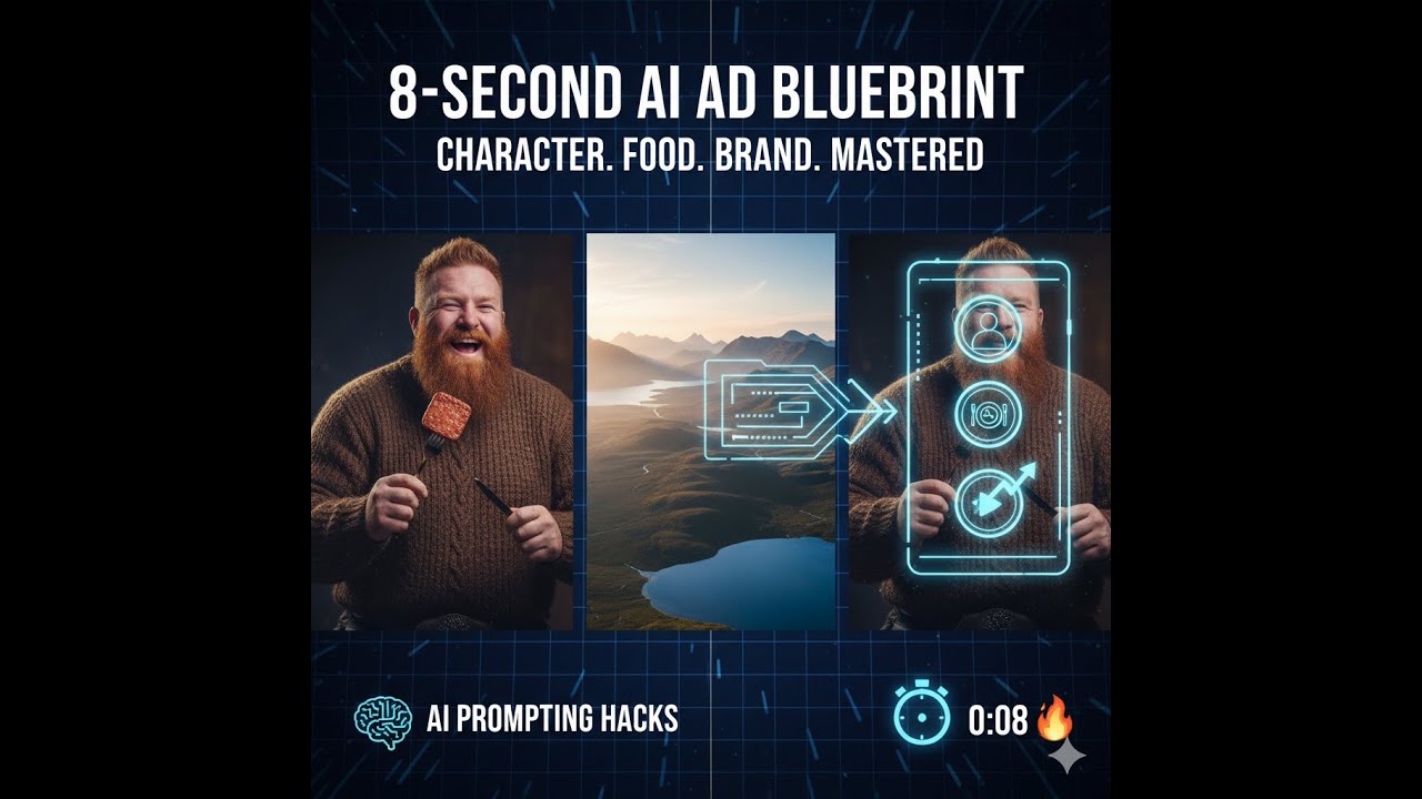 AI Ad Blueprint: Mastering Character, Food & Brand Identity - YouTube
