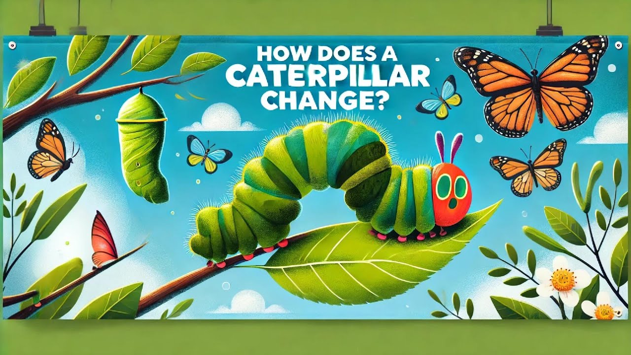 How Does a Caterpillar Change - ReadAlong About Transformation - YouTube