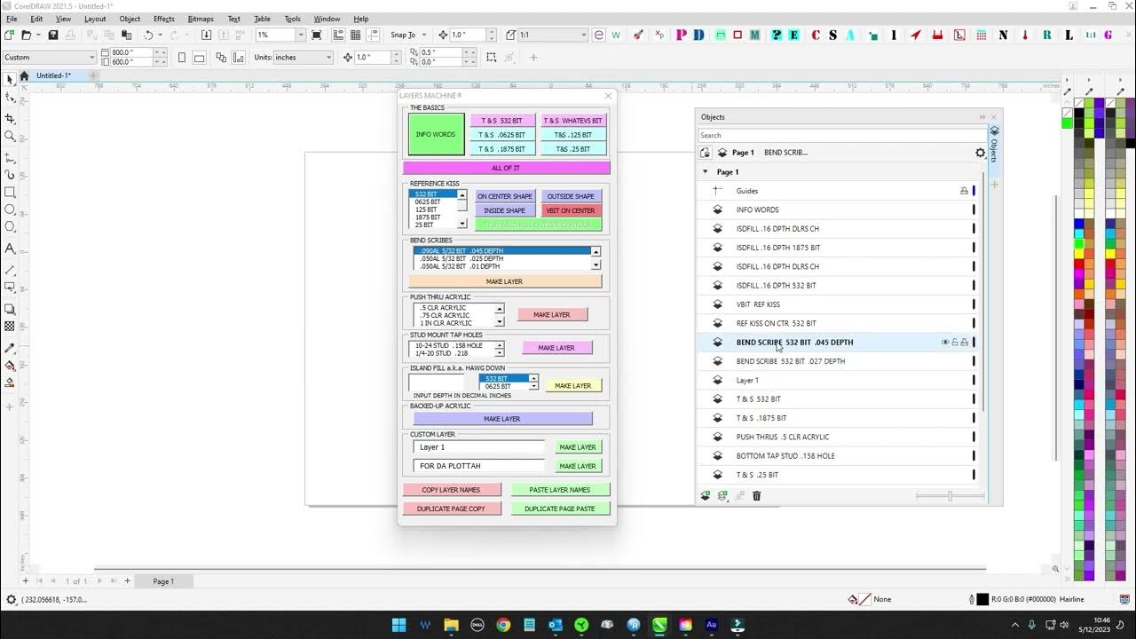 VBA Macros - Updating My Layers Machine Macro | Fixing Bugs Is A Chore (With IDE Code Editing ...