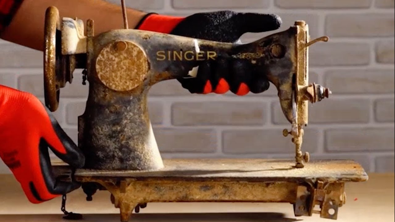 The complete restoration of antique items - YouTube