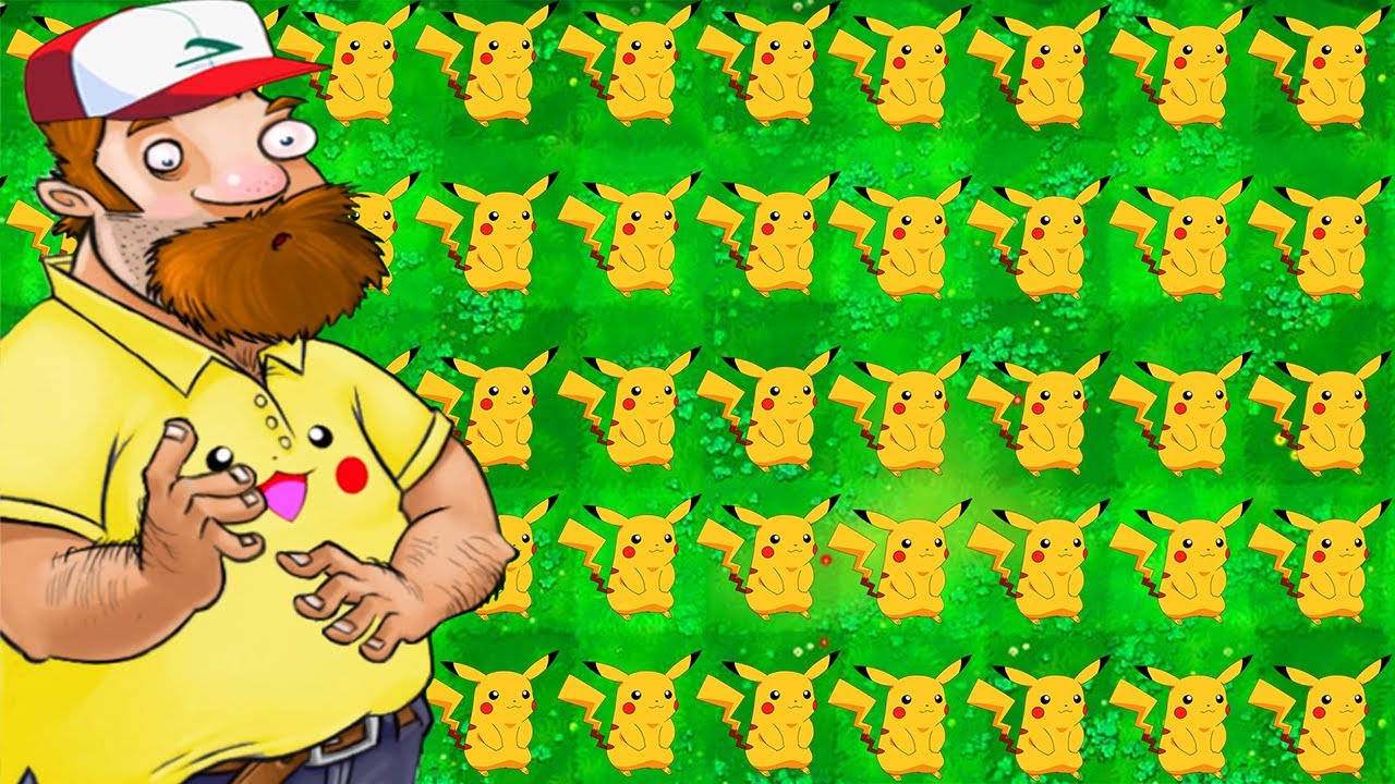 Plants vs Zombies Mod Pokémon - TEAM PLANTS POKEMON FIGHT! - YouTube