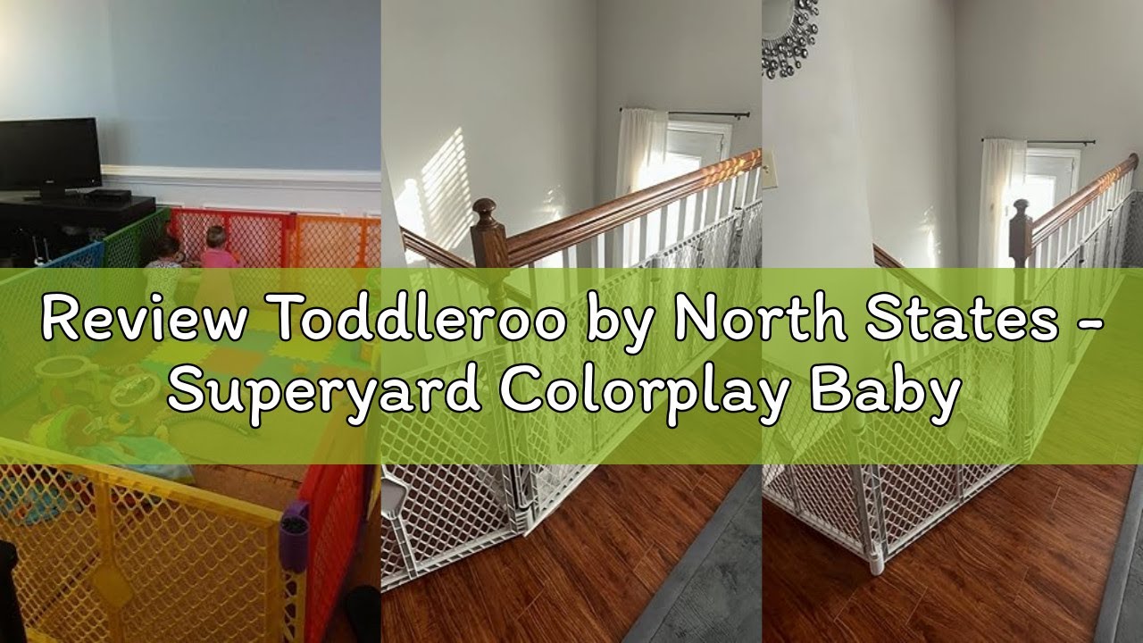 Review Toddleroo by North States - Superyard Colorplay Baby Play Yard ...