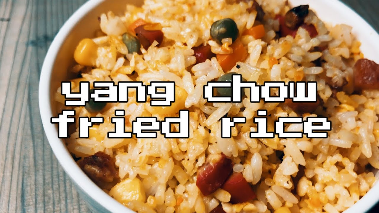 HOW TO COOK YANG CHOW FRIED RICE | THE COOKERIST MUDRA - YouTube