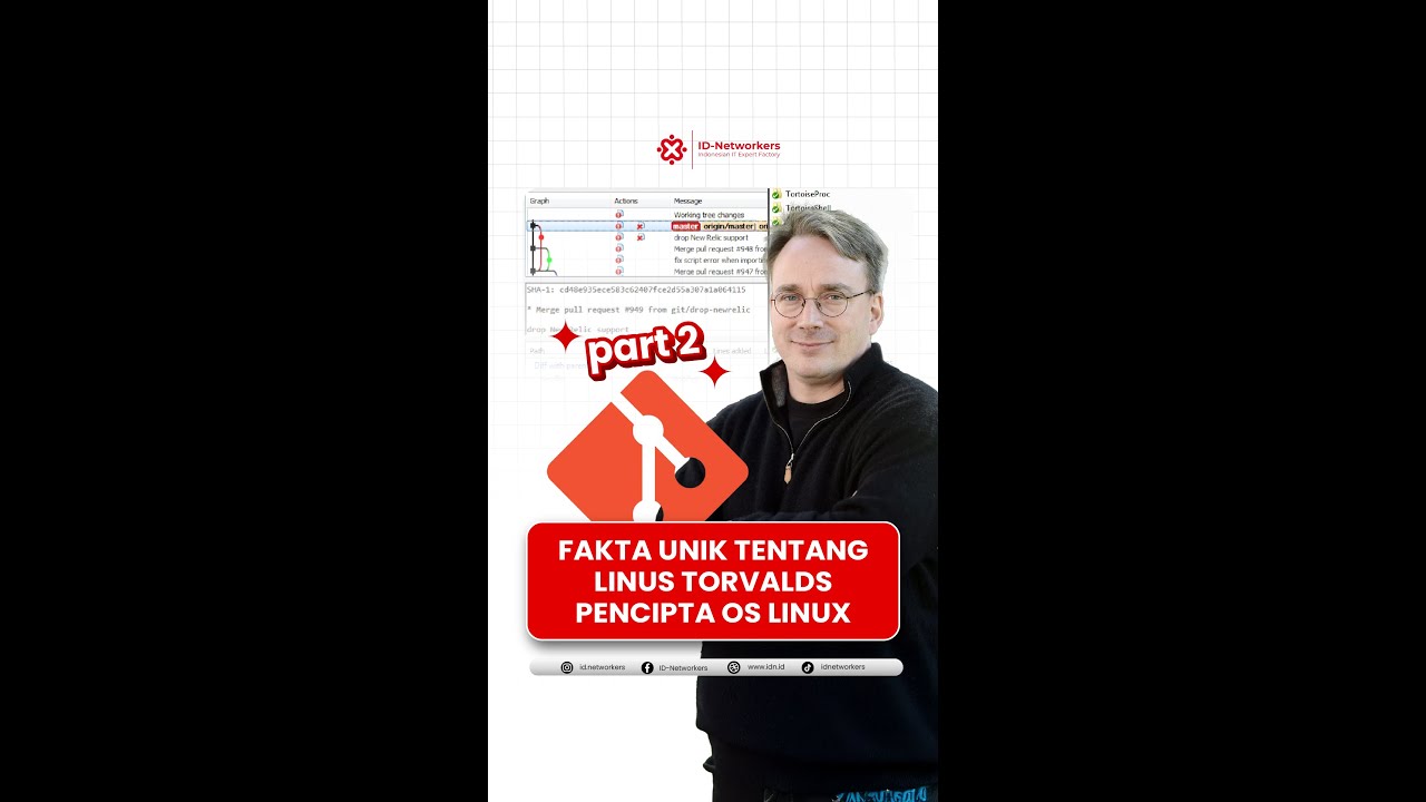 Fakta unik tentang Linus Torvalds pencipta Linux PART 2 - YouTube
