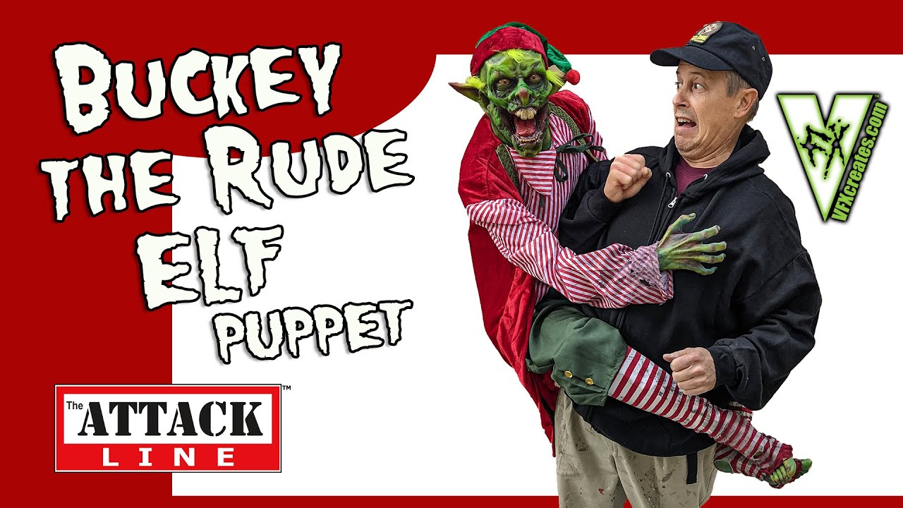 Buckey The Rude Elf - Attack Line Puppet from VFX - YouTube