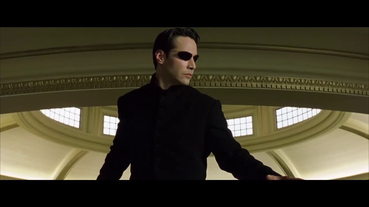 Matrix Reloaded | Chateau Fight Scene Edited | Blu-Ray - YouTube