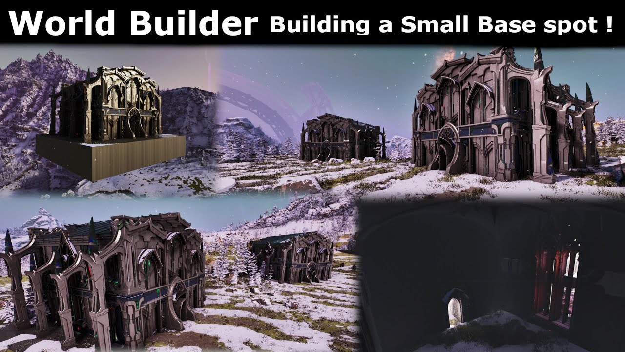 Creating small base spot on Lost Colony with World Builder ! - YouTube