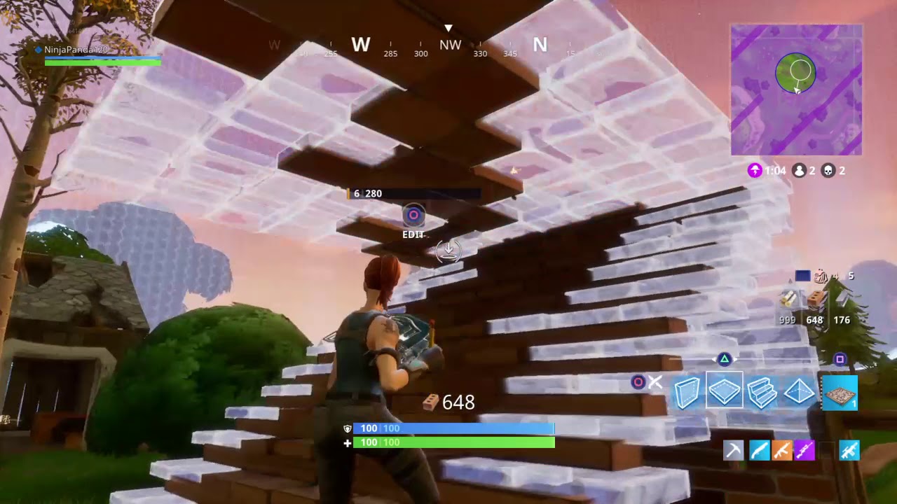 Fortnite High 5 the sky - YouTube