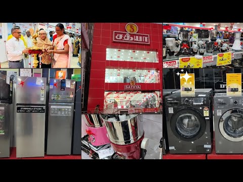 SATHYA ShowRoom Now at Mattuthavani Madurai | Inauguration of Sathya💥 ...