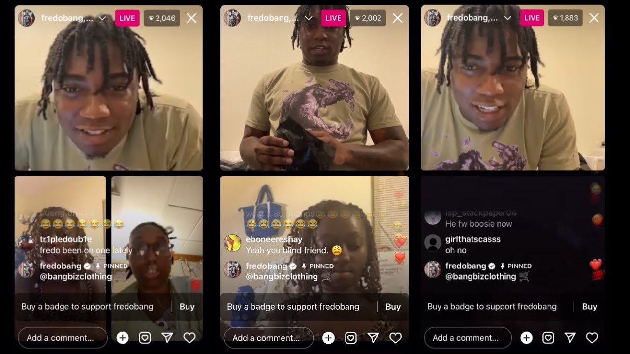 Fredo Bang IG LIVE 😂 - PT. 1/3 - December 4, 2022 - YouTube
