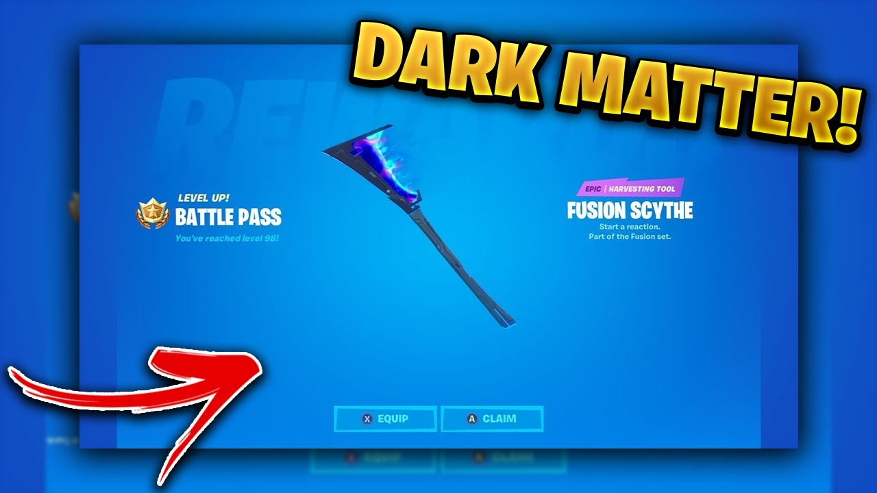 Using The LVL 1000 Dark Matter Fortnite Pickaxe! - YouTube
