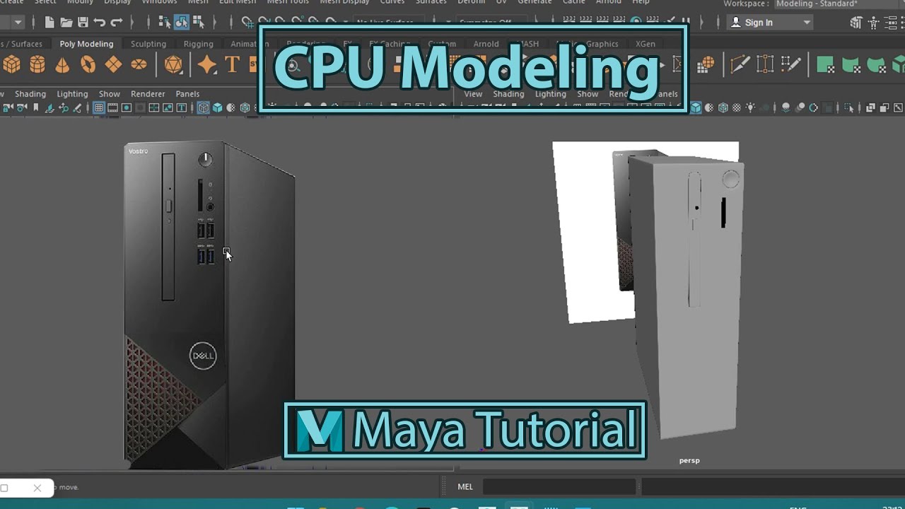 CPU modeling | Maya hindi tutorial | Your Mentor | Chapter 18 - YouTube