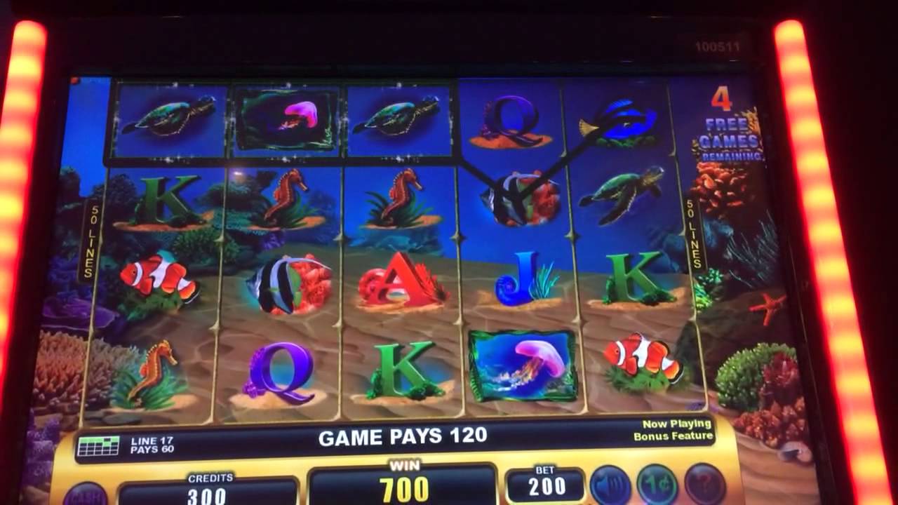 Mermaid wild tiles slot machine bonus free games - YouTube