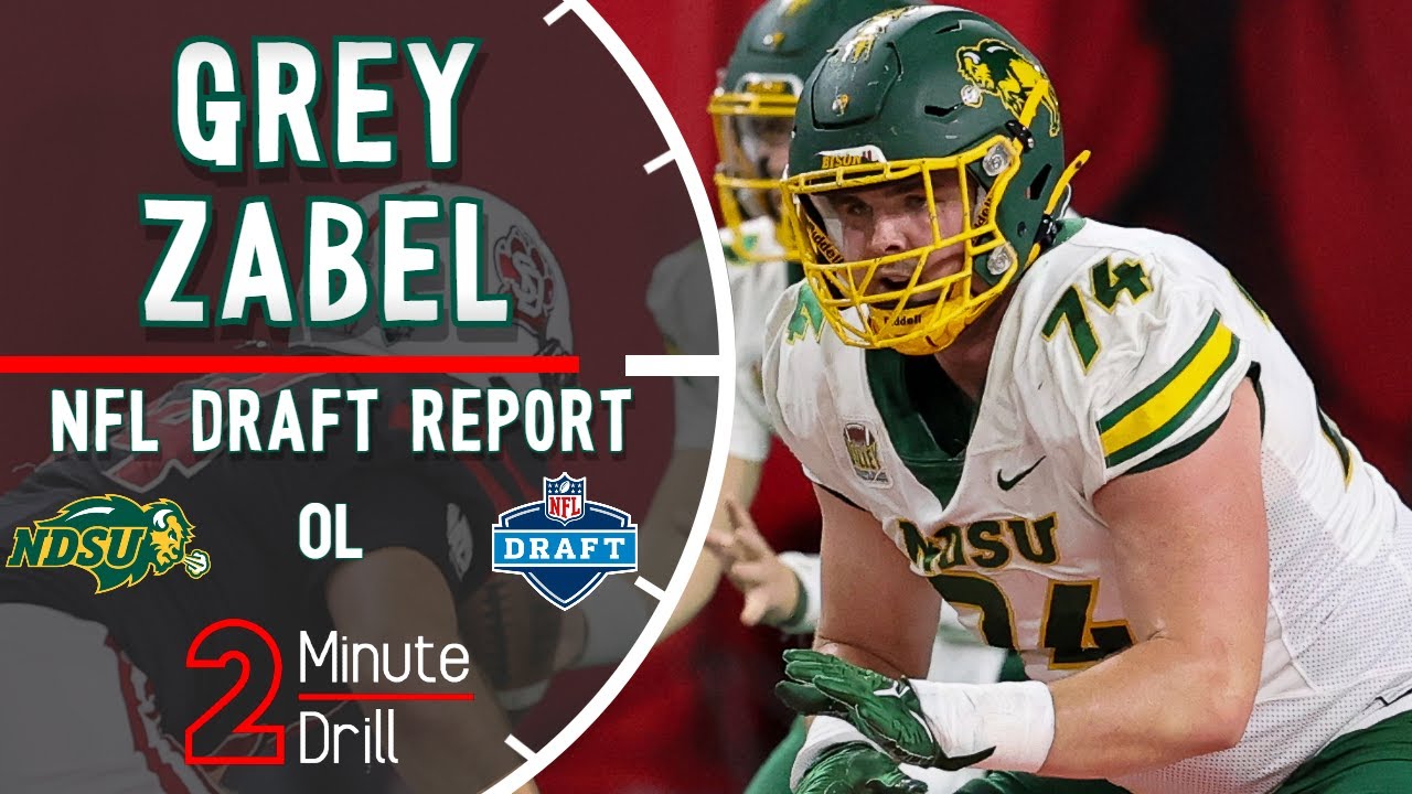 The Grey Area 🪨 | Grey Zabel NFL Draft Report & Scouting Profile - YouTube
