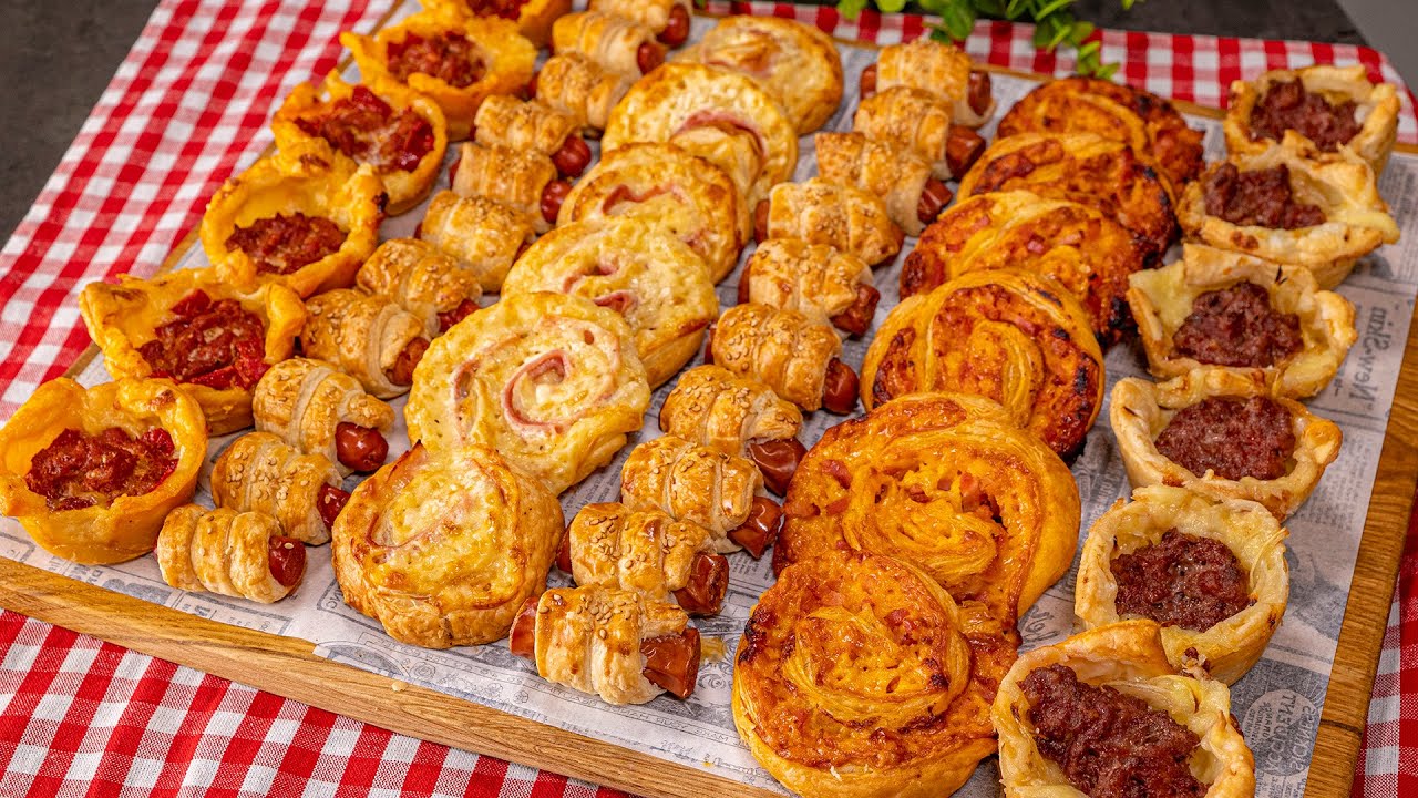 Gustări sărate de aperitiv - Idei de rețete - YouTube