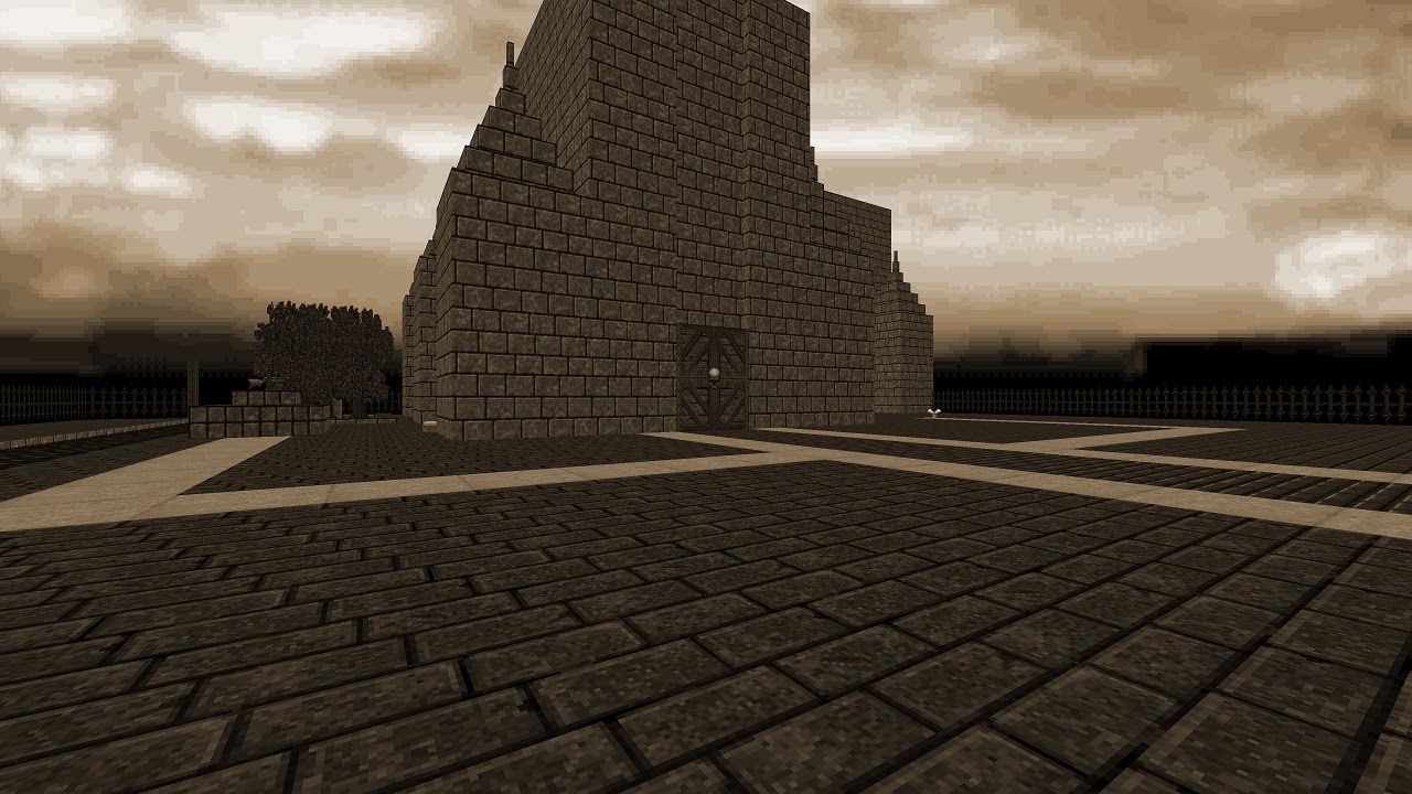 Doom II - Sepia map31 (The Cathedral) - UV-Max - YouTube