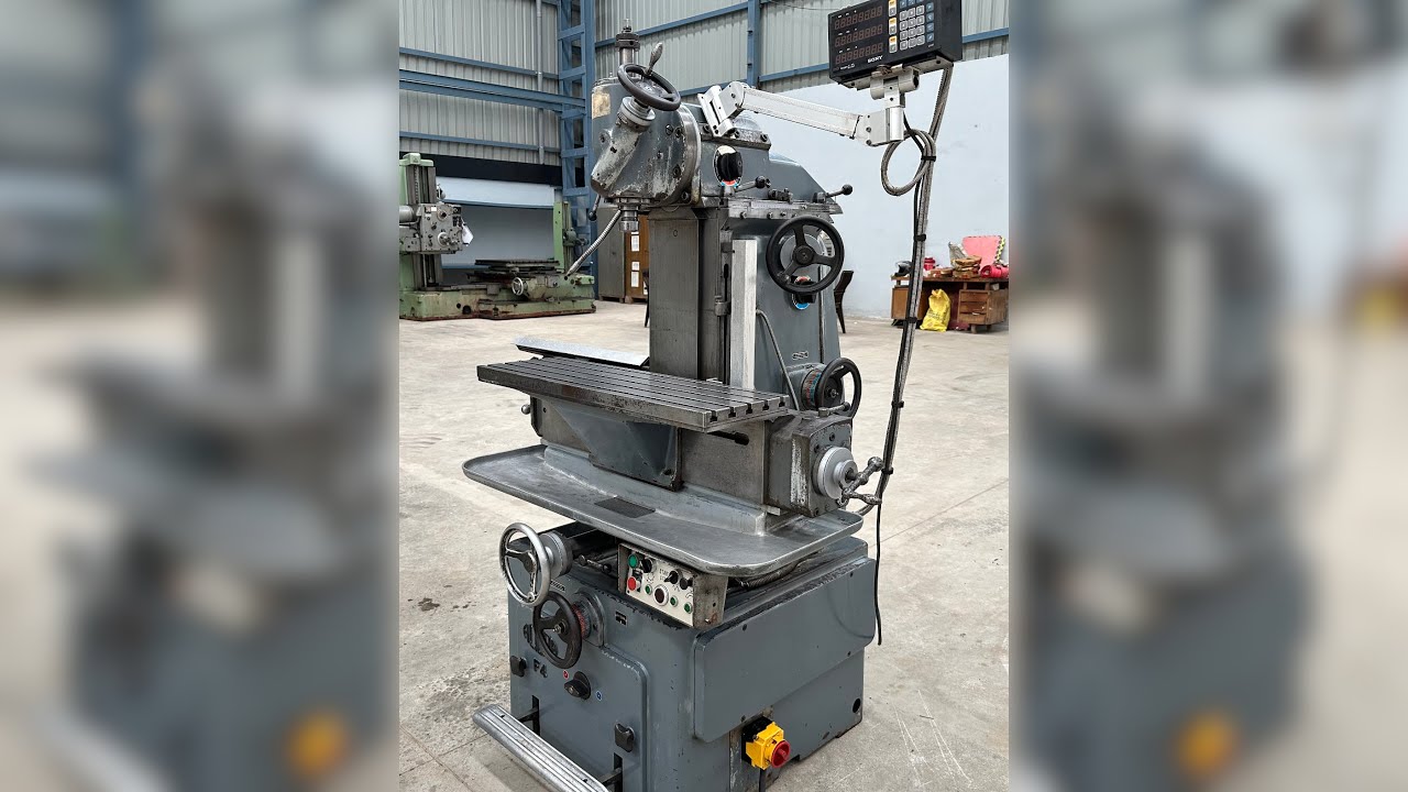 Precision Universal Milling Machine - Aciera Switzerland - Type F4 ...