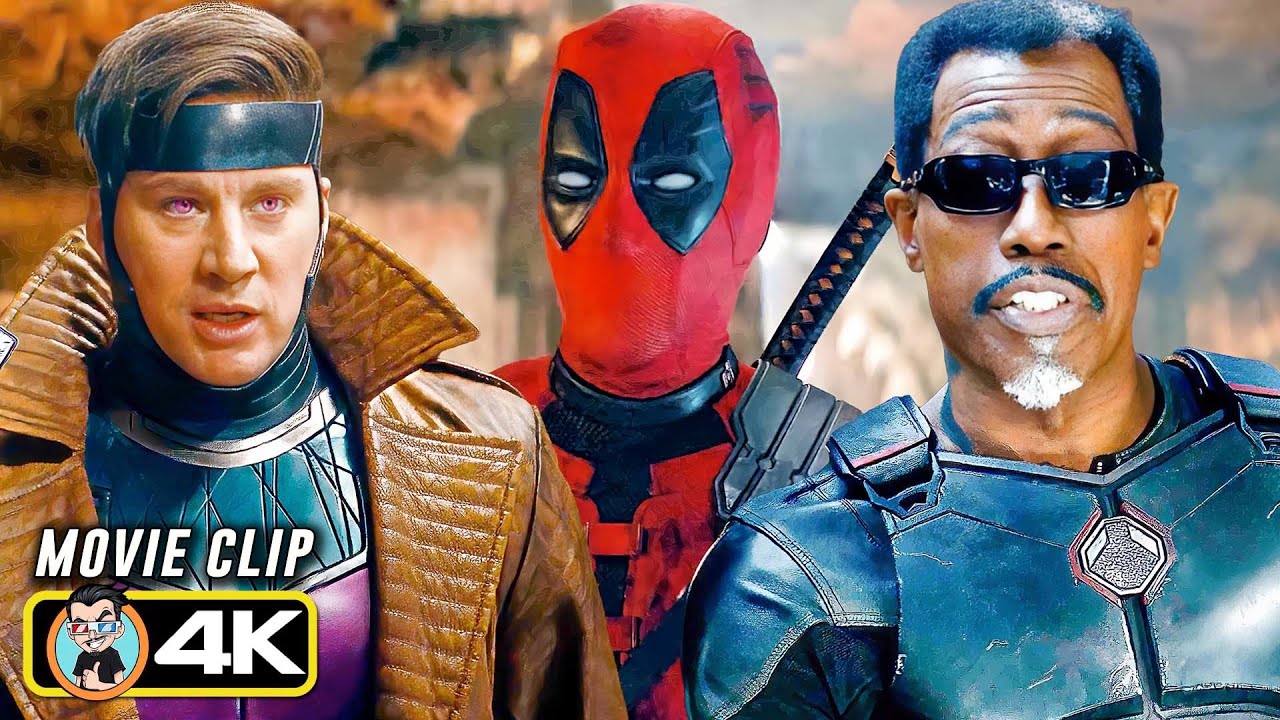 Deadpool Meets the Heroes Nobody Asked For 😂 (Blade, Elektra, Gambit ...