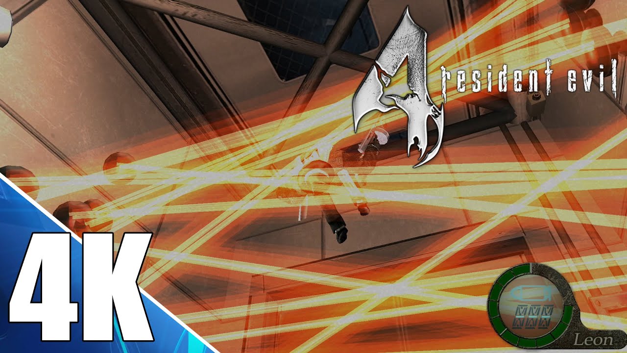 Resident Evil 4 - Laser Room [4K] - YouTube