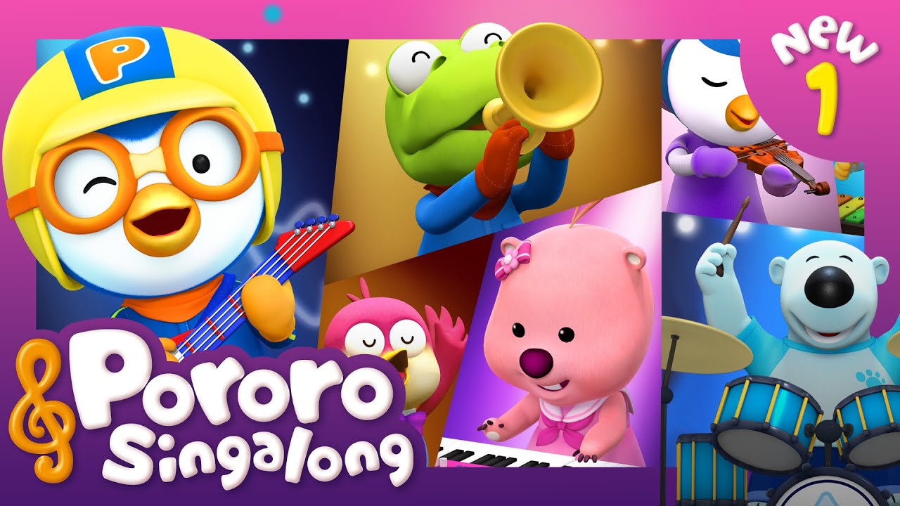 [ALL] Bernyanyi Bersama Pororo 1 | Lagu Anak Anak | Pororo Si Penguin ...