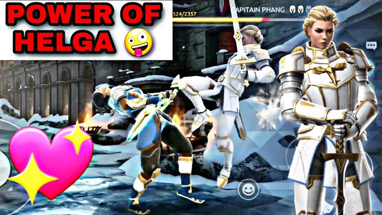 Shadow Fight 4 • PvP ARENA || Power Of HELGA ️ She is Very Strong - YouTube