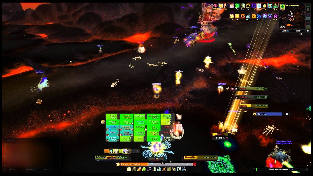 Raiding Rainbows Vs Shannox - 25 Man Heroic Mode - YouTube