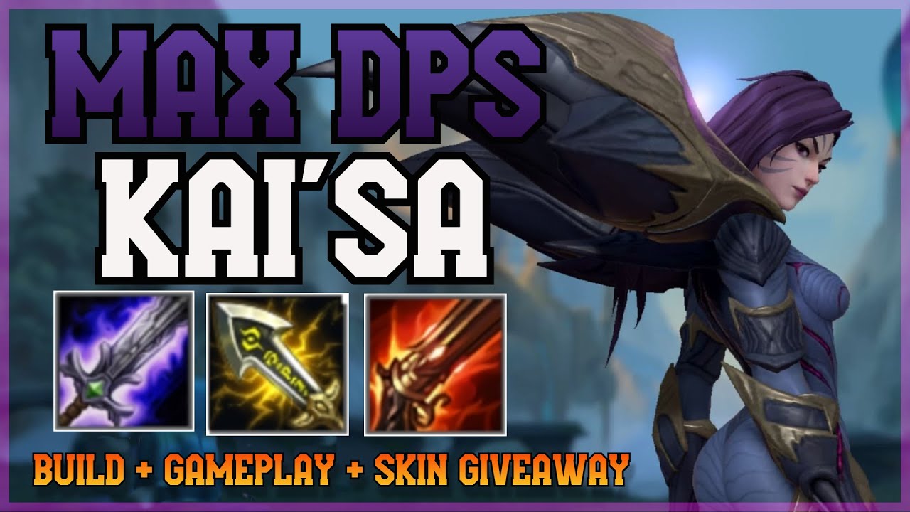LEAGUE OF LEGENDS: WILD RIFT GAMEPLAY | Kaisa Best Build | Max DPS ...