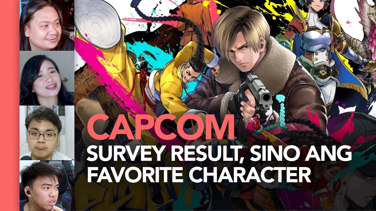 Capcom Survey Results, Sino ang favorite Capcom character? - YouTube