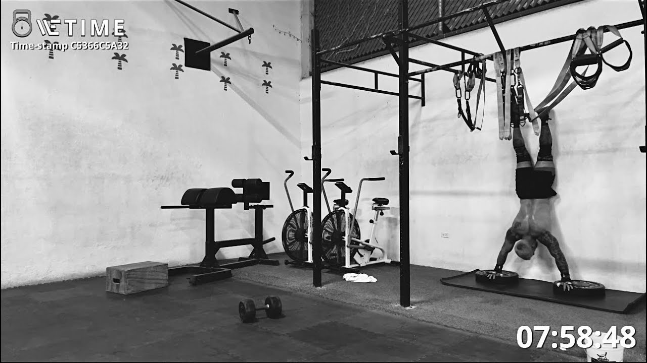 WOD #44 - For Time C2B, GHD, DB Snatch, T2B y Deficit SHSPU C2W - 8:00 ...