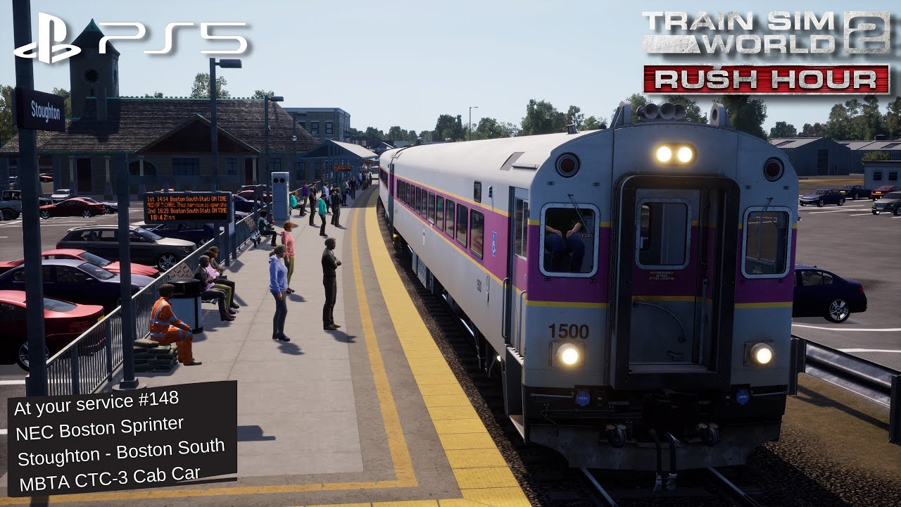 TSW 2 PS5 At Your Service #148: NEC Boston Sprinter, Stoughton - Boston ...