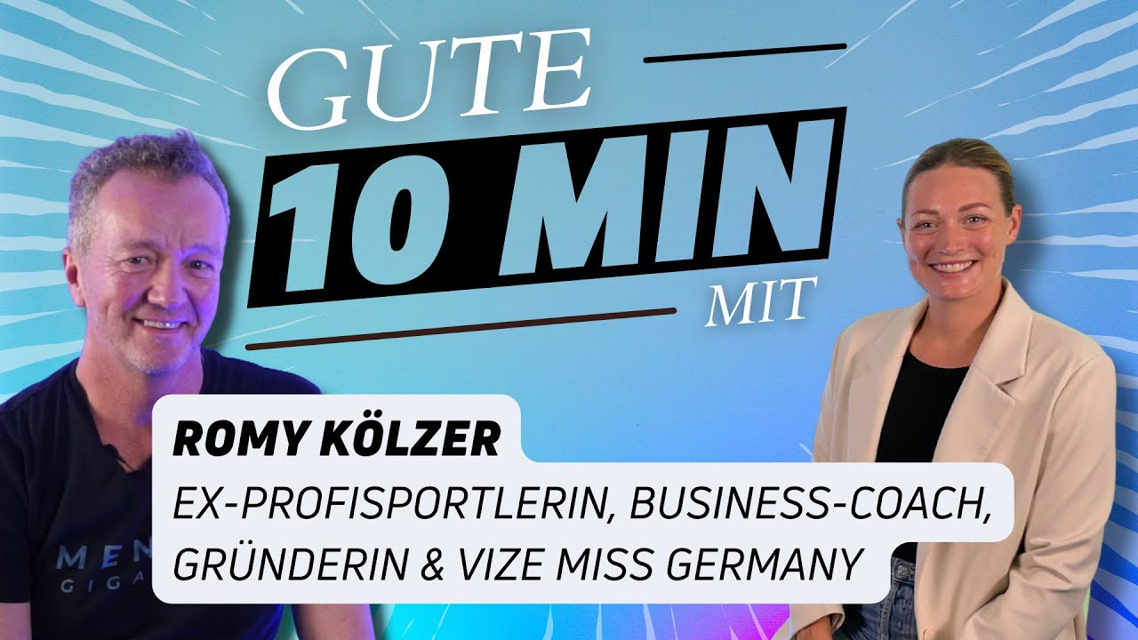 Gute 10 Minuten mit... Romy Kölzer // Wie man richtig Stress und ...