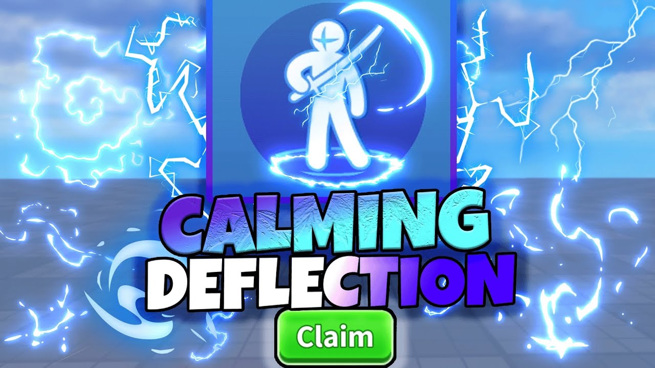 How To Get The NEW CALMING DEFLECTION ABILITY For FREE In Blade Ball ...