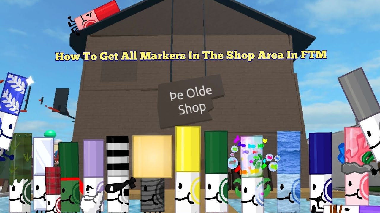 How To Get All The Markers In The Shop Area In FTM - YouTube