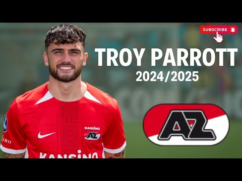 Troy Parrott 🇮🇪 ▶ Skills, Goals & Assists • AZ Alkmaar 2024/2025