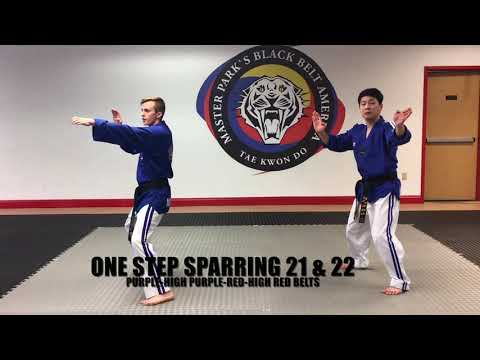 ONE STEP SPARRING 21 & 22 - YouTube