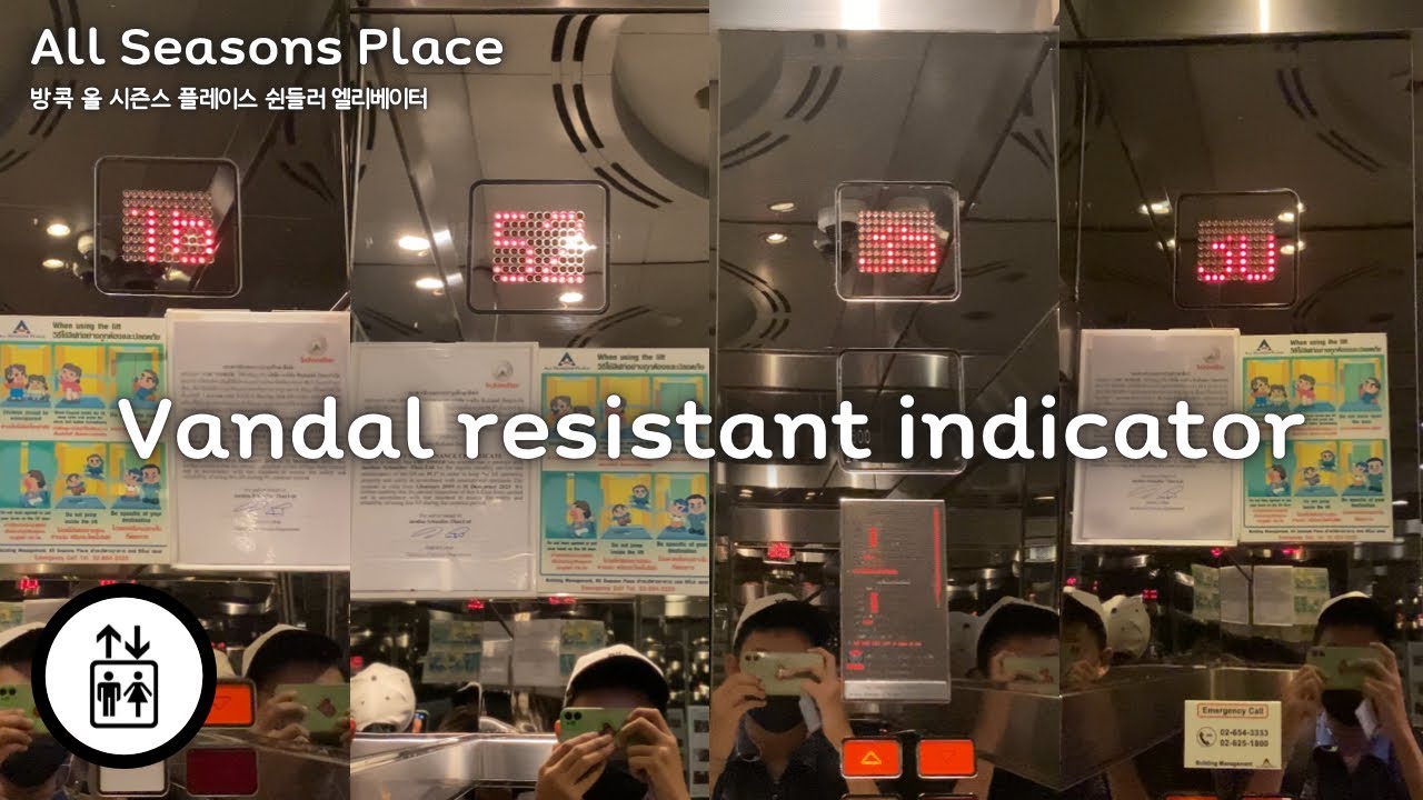 All Seasons Place, Bangkok | 4 Schindler Traction Elevators | CRC Tower ...